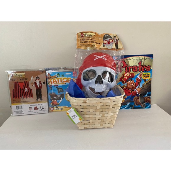 Custom Variety Pack | Toys | Pirate Gift Basket Gift Set Light Up Mask ...